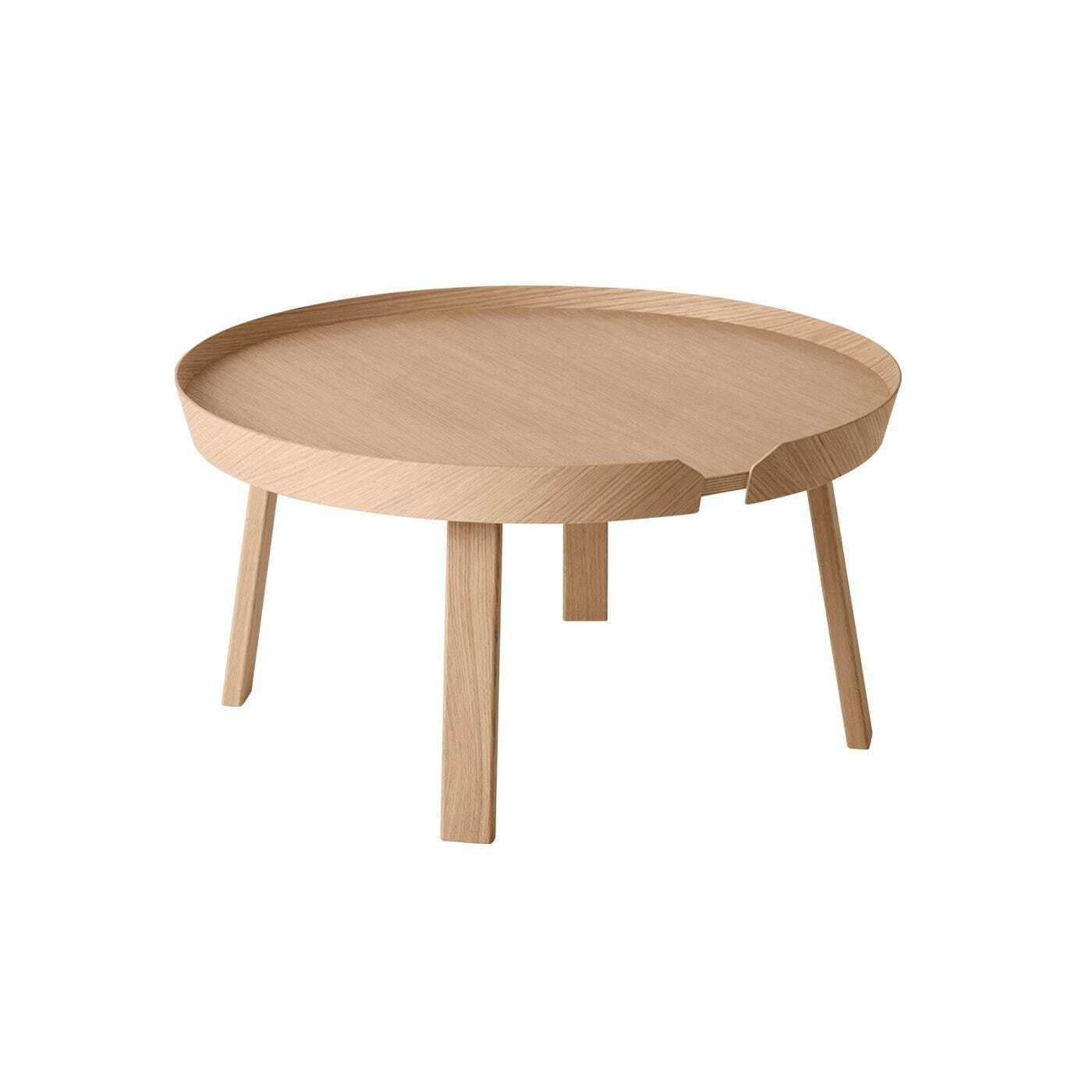 Muuto Around Coffee Table Large Ash by Heal's | ufurnish.com