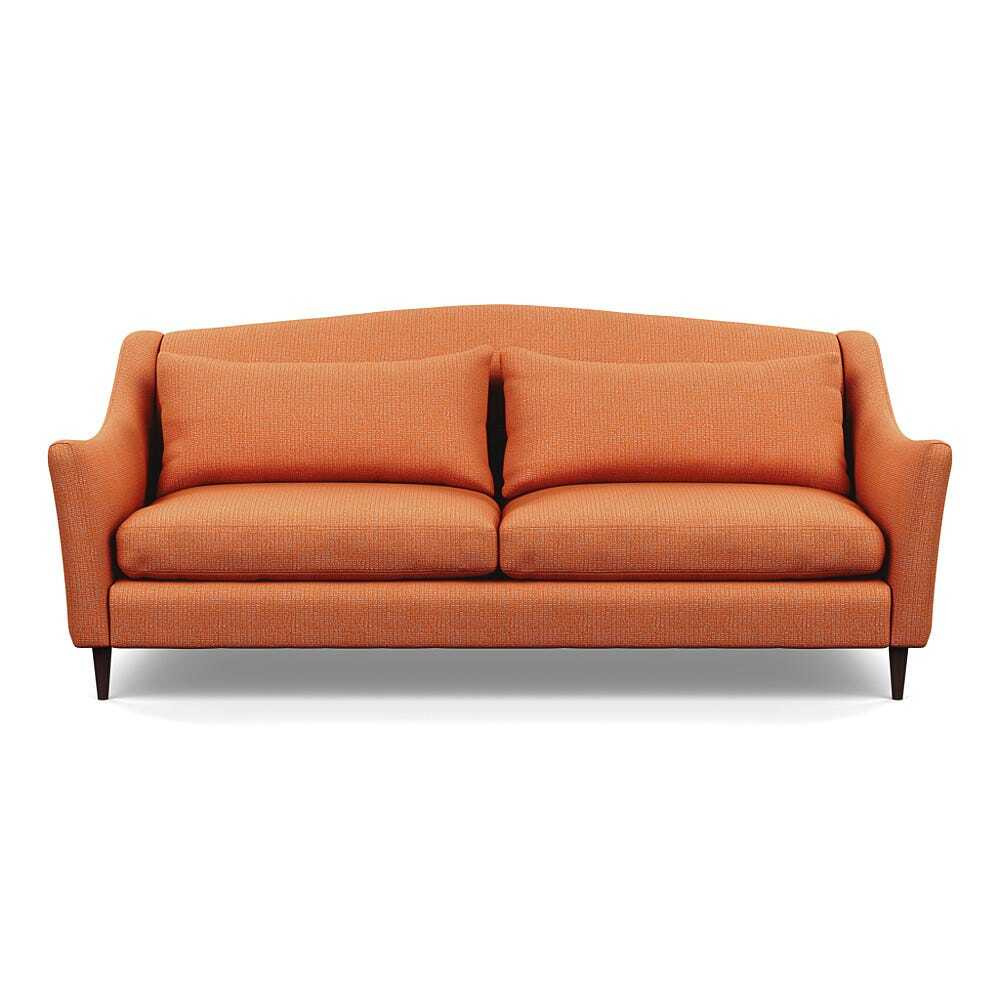 Heal's Somerset 4 Seater Sofa Tejo Recycled Zinnia Walnut Stained Feet ...