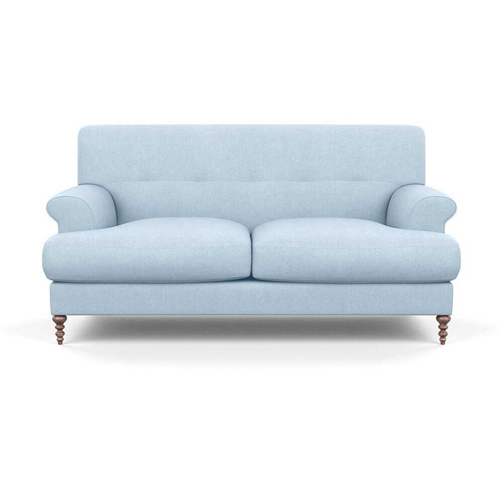 Scp Oscar 2 Seater Informal Sofa Capelo Linen-Cotton Sea Shanty Walnut ...