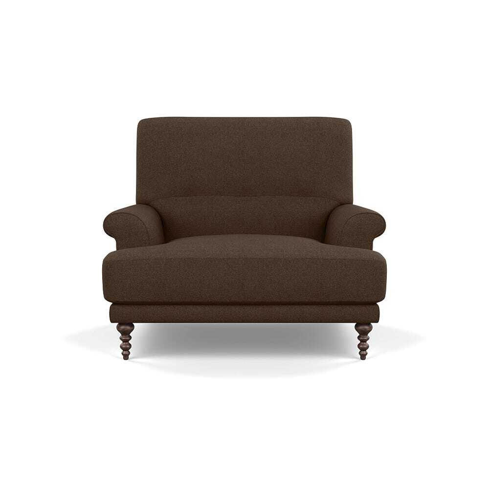 Scp Oscar Informal Armchair Linara Chocolate Walnut Feet - Heal's UK ...