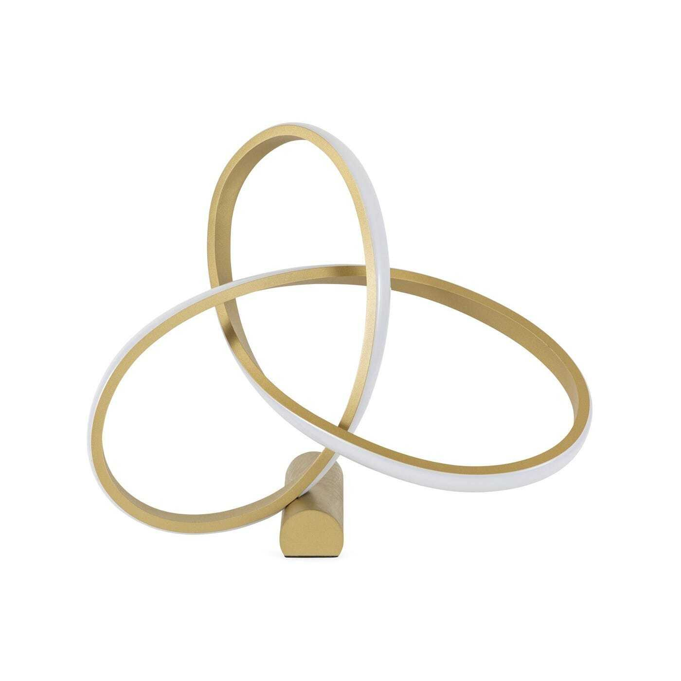 Heal's Ribbon LED Table Lamp Satin Gold by Heal's | ufurnish.com