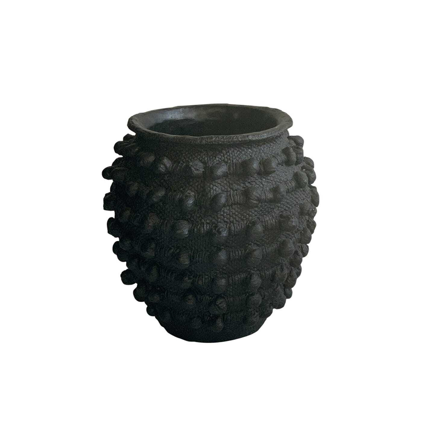 Abigail Ahern Massimo Bobble Vase Black Large by Heal's | uFurnish.com