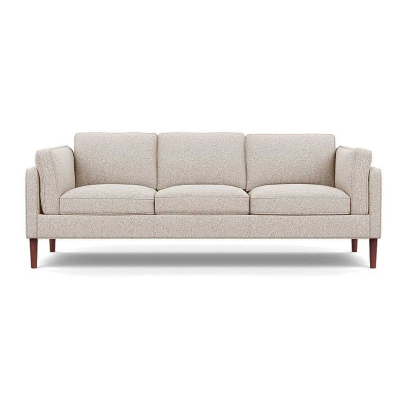 Heal's Sonno 4 Seater Loop Boucle Taupe Walnut Feet by Heal's ...
