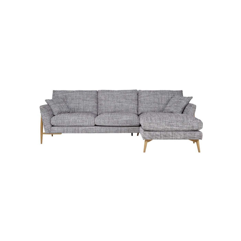 Ercol Forli Right Hand Corner Chaise T239 Upholstery Oak Frame by Heal ...