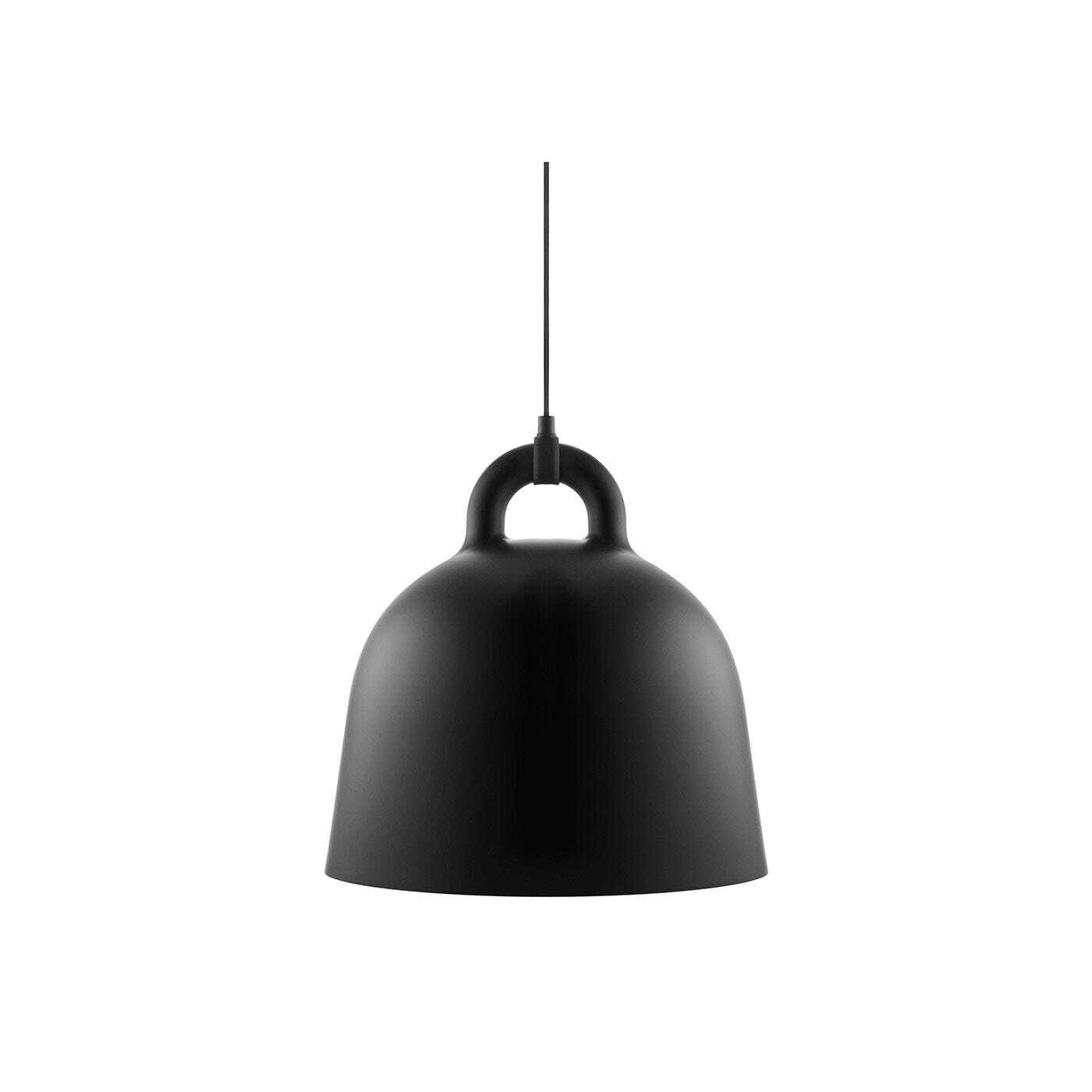Normann Copenhagen Bell Pendant Light Medium Black by Heal's | ufurnish.com