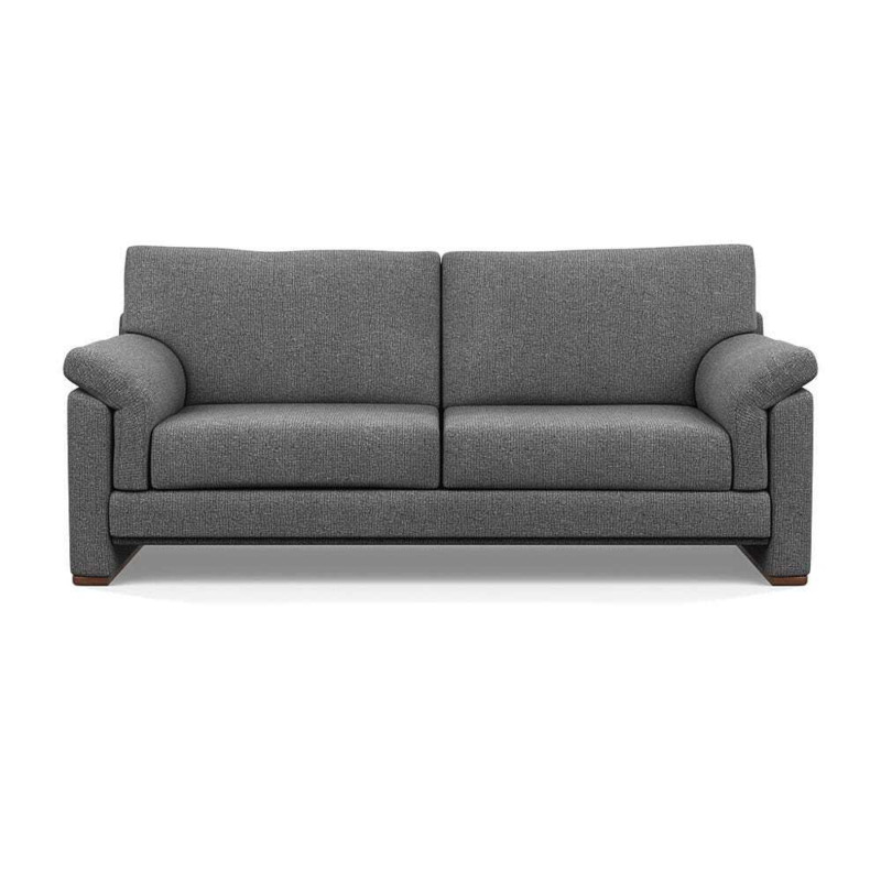 Heal's Paris II 3 Seater Sofa Tejo Recycled Noir Walnut Stained Feet by ...