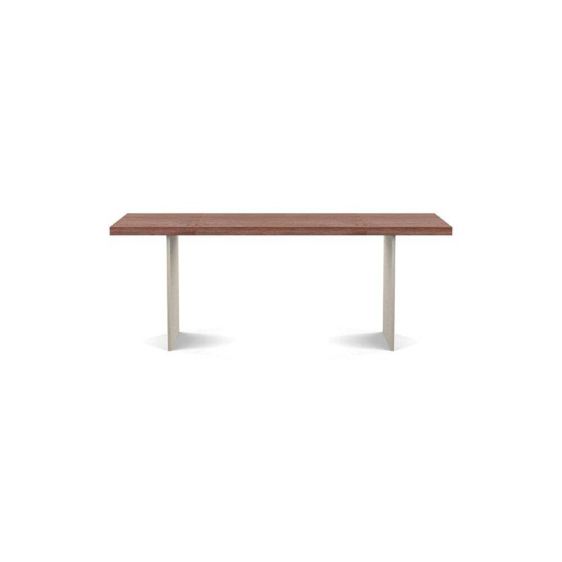Heal's Berlin Dining Table 200x90cm Walnut Straight Edge Filled ...