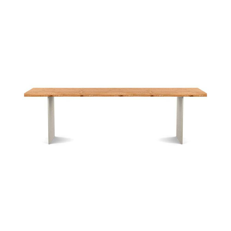 Heal's Berlin Dining Table 260x90cm Natural Oak Natural Edge Not Filled ...