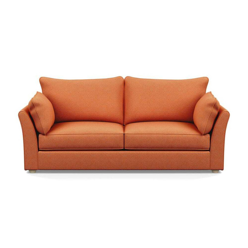 Heal's Tailor 4 Seater Sofa Tejo Recycled Zinnia Natural Beech Feet by Heal's | ufurnish.com
