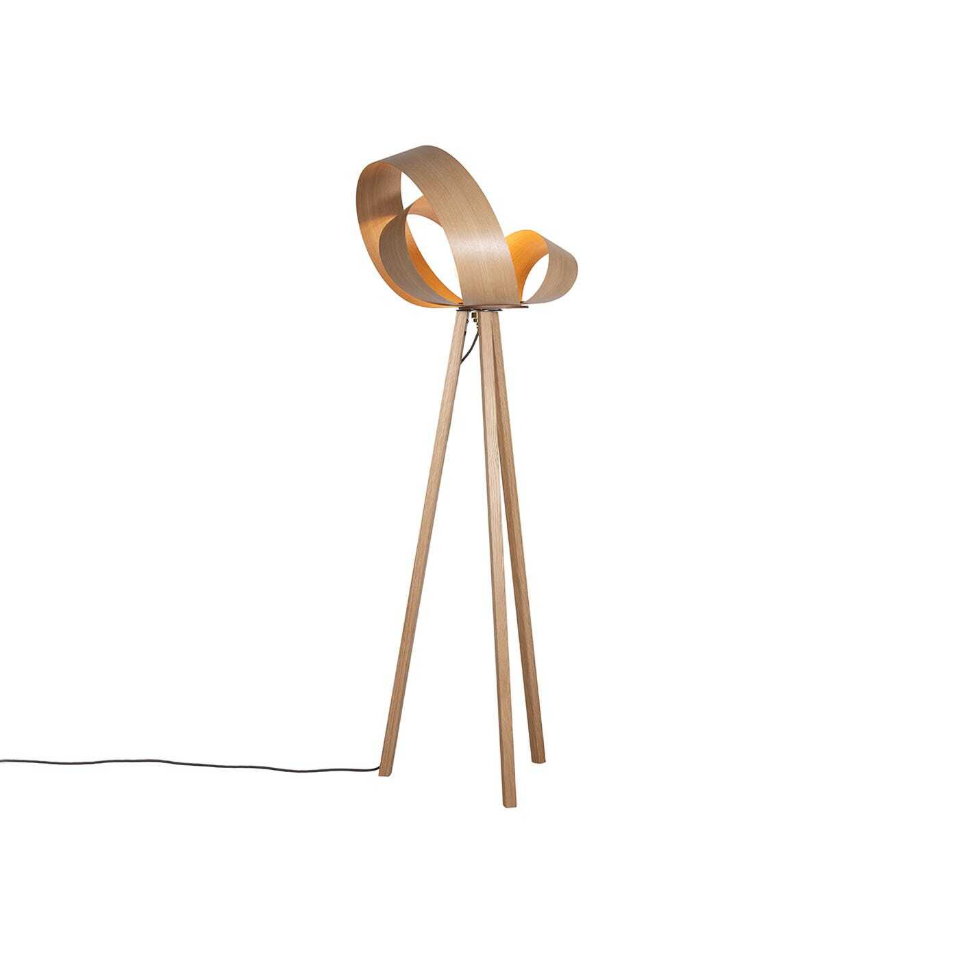 Tom Raffield Verso Floor Lamp Oak by Heal's | ufurnish.com