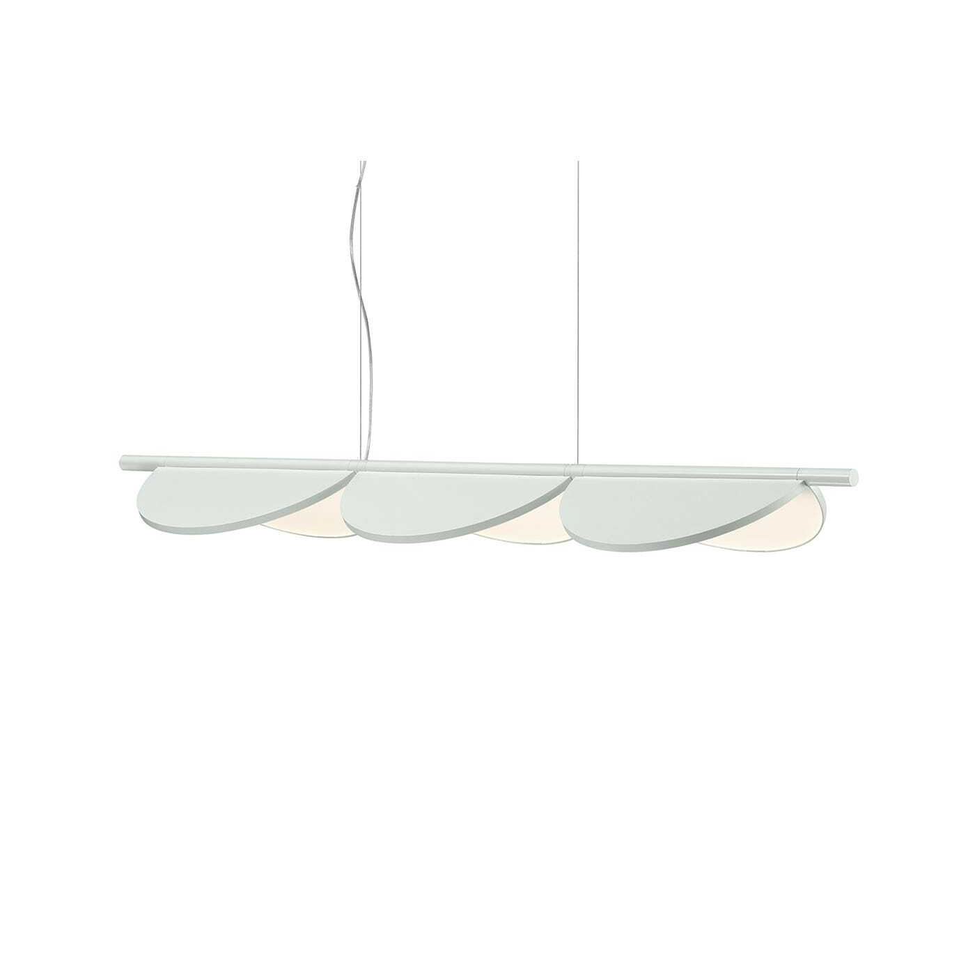 Flos Almendra Linear LED Pendant Light S3 Off White by Heal's ...