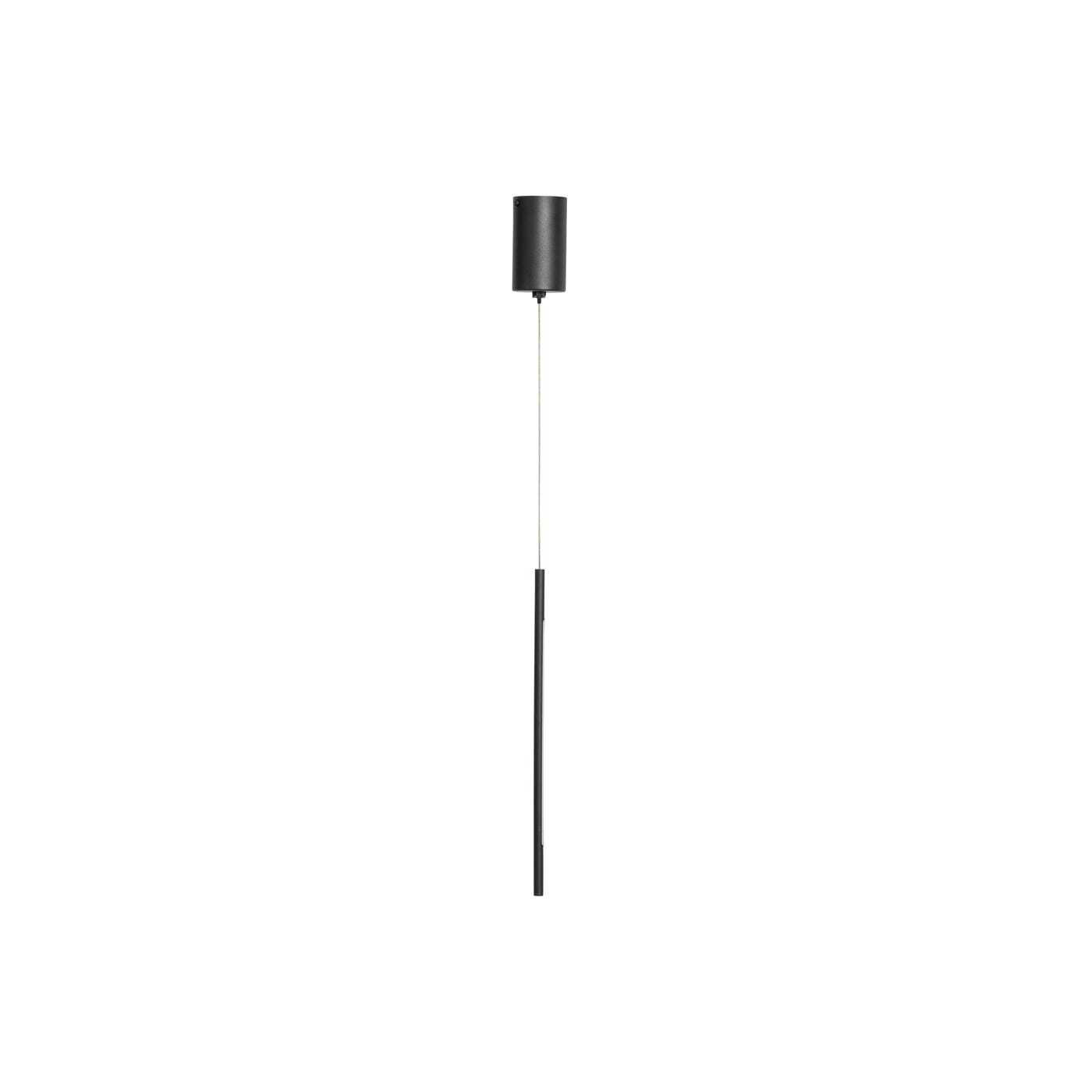 Heal's Saber LED Single Vertical Pendant Light Black by Heal's ...