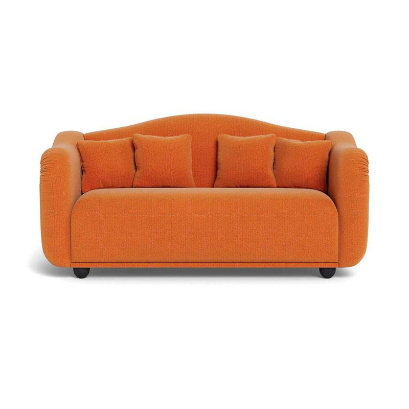 Heal's Tetbury 3 Seater Sofa Tejo Recycled Zinnia Black Beech Feet by ...