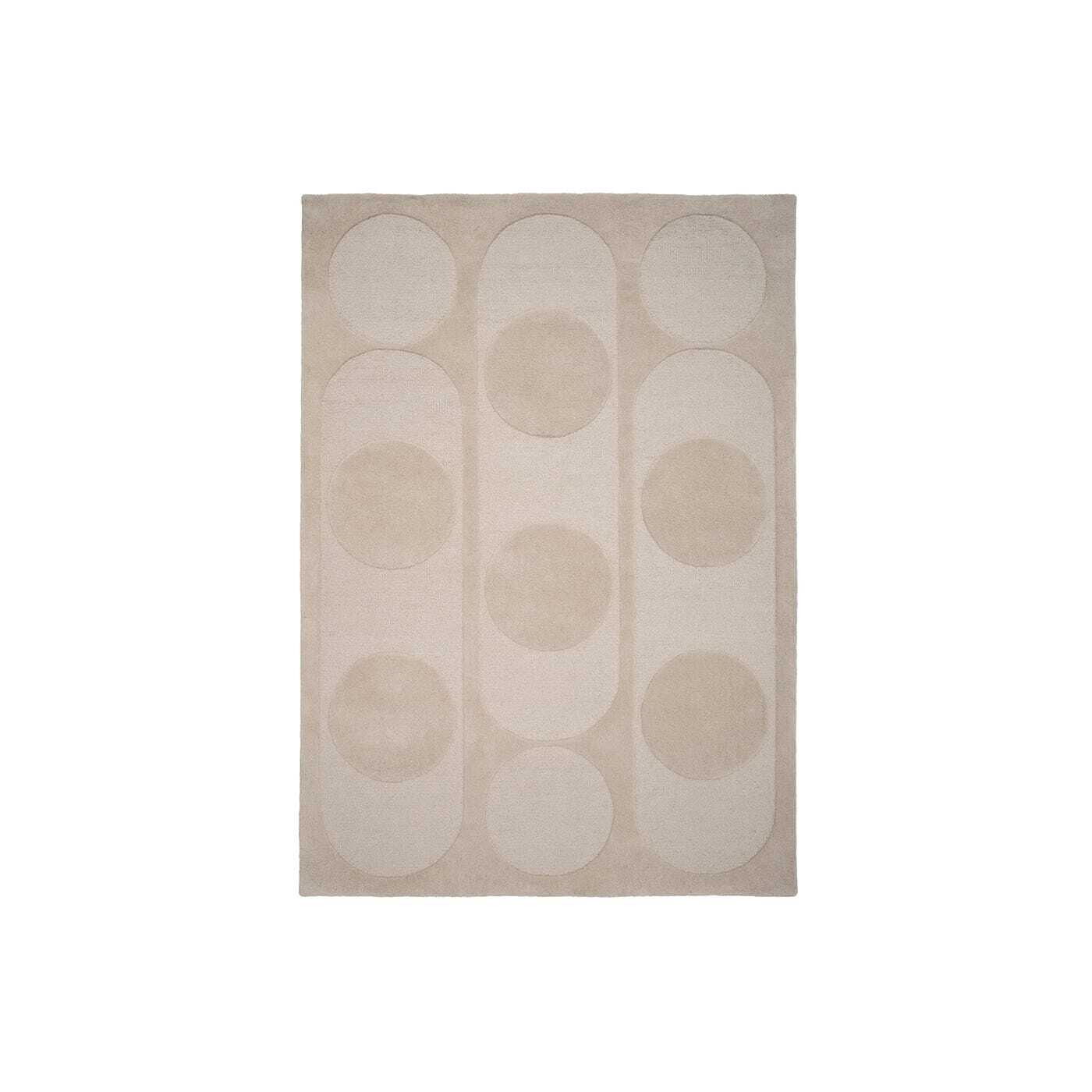Linie Design Orb Alliance Rug Chalk 170 x 240cm by Heal's | ufurnish.com