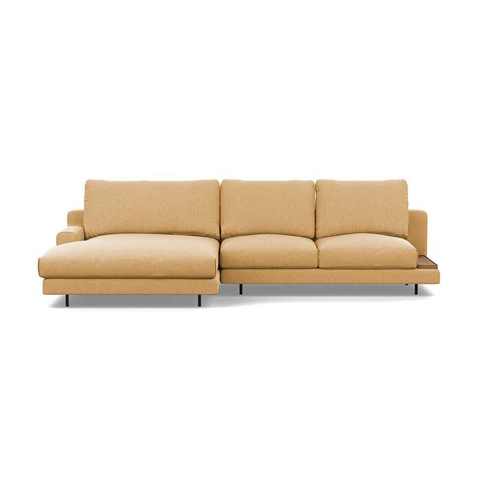 Heal's Orso Left Hand Facing Corner Sofa With Tray High Back Smart ...