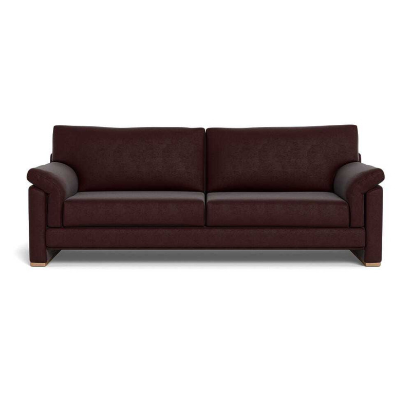 Heal's Paris II 4 Seater Sofa Smart Luxe Velvet Acorn Natural Feet by ...