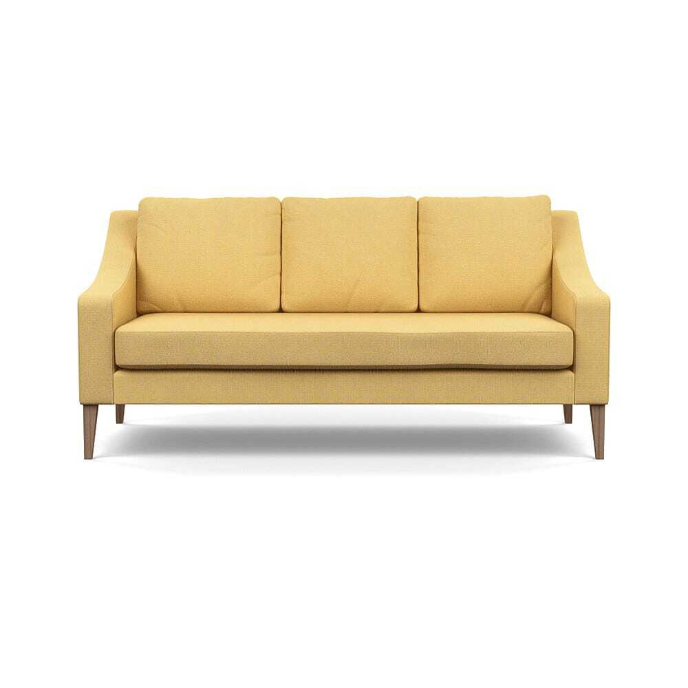 Heal's Richmond 3 Seater Sofa Tejo Recycled Ochre Tinted Ash Feet by ...