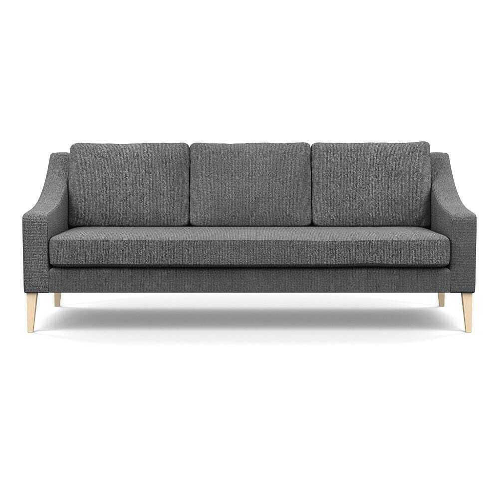 Heal's Richmond 4 Seater Sofa Tejo Recycled Noir Natural Feet by Heal's ...