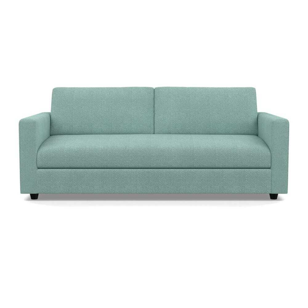 Heal's Nimbus II 4 Seater Sofa Tejo Recycled Teal Black Feet by Heal's ...