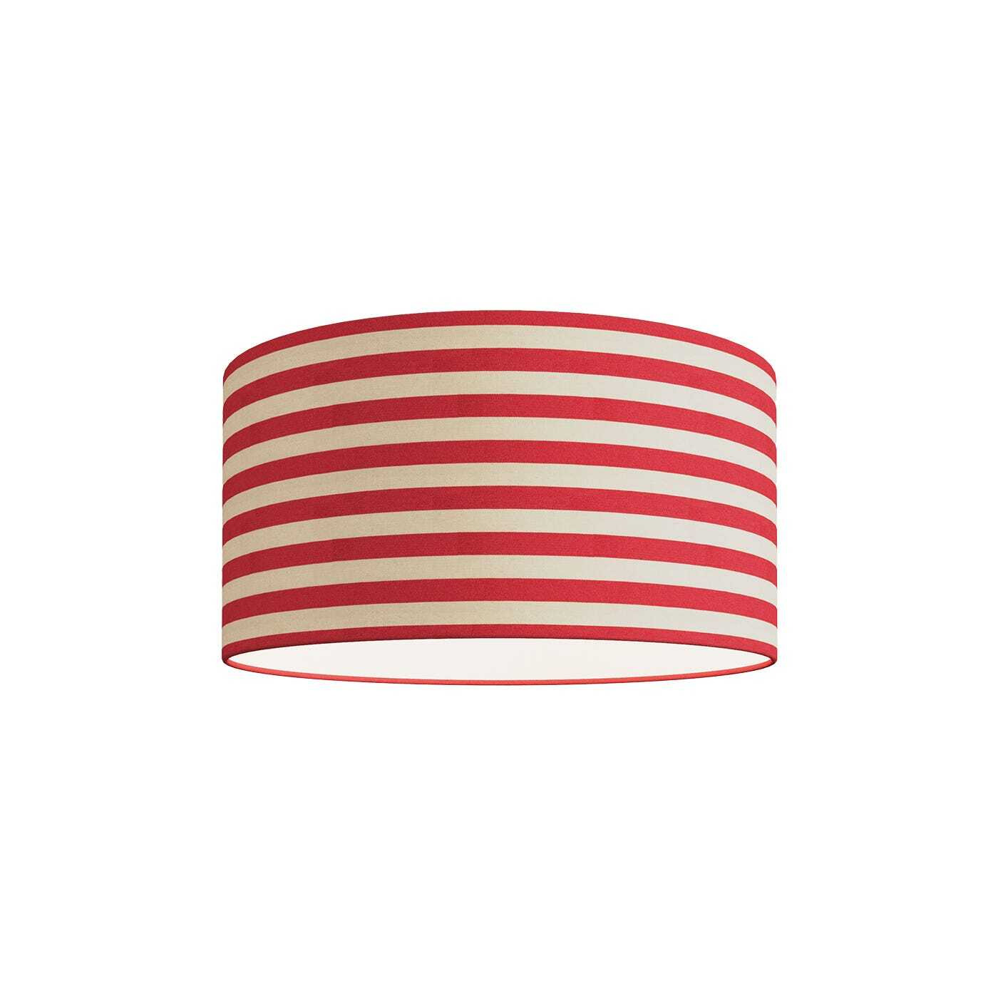 Shropshire Shades Big Stripe Lampshade Red 60 x 30cm by Heal's ...