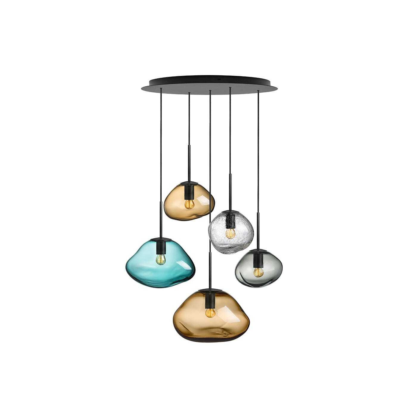 Hadeland Glassverk Crystal Stone Quartz Chandelier Light by Heal's ...