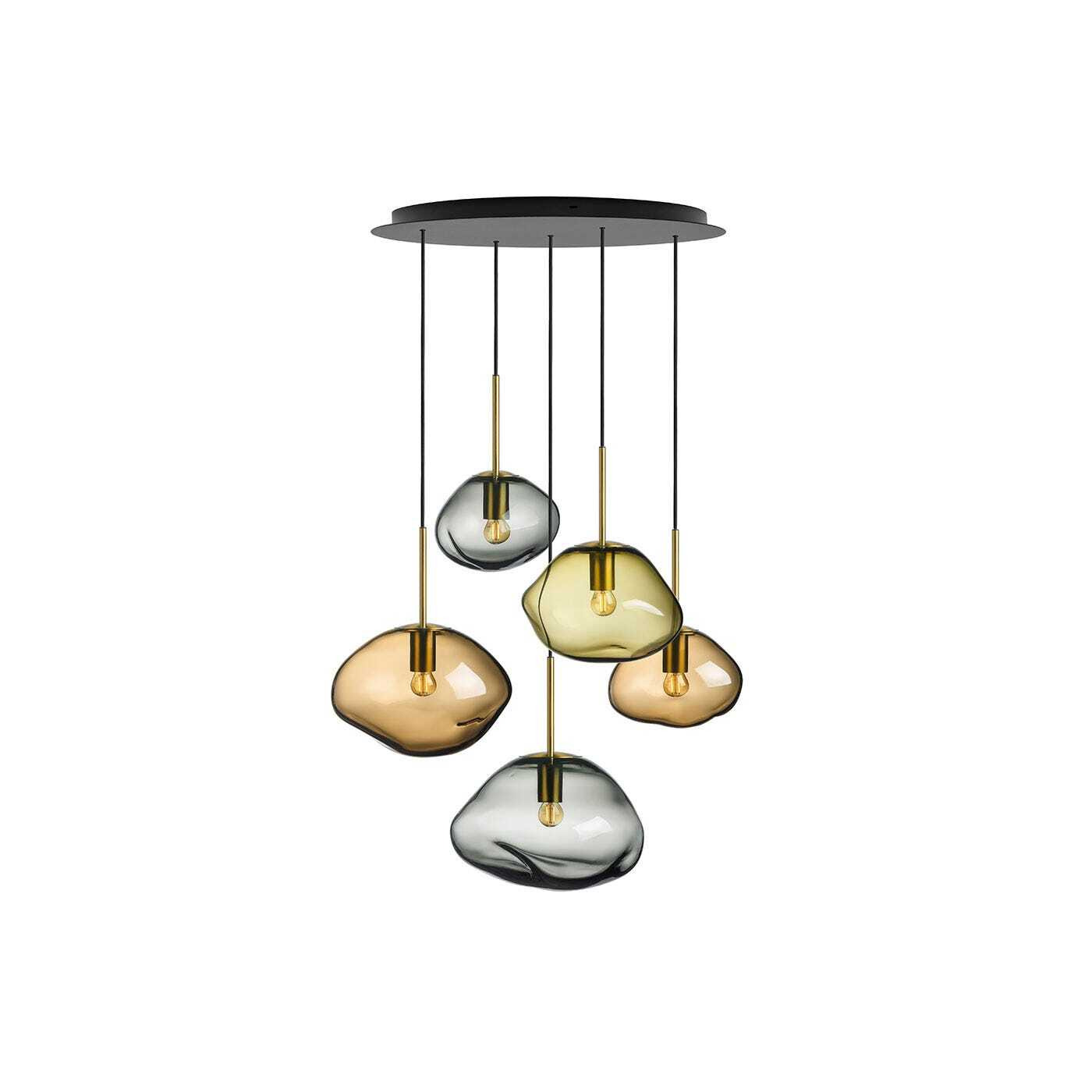 Hadeland Glassverk Crystal Stone Seraphin Chandelier Light by Heal's ...