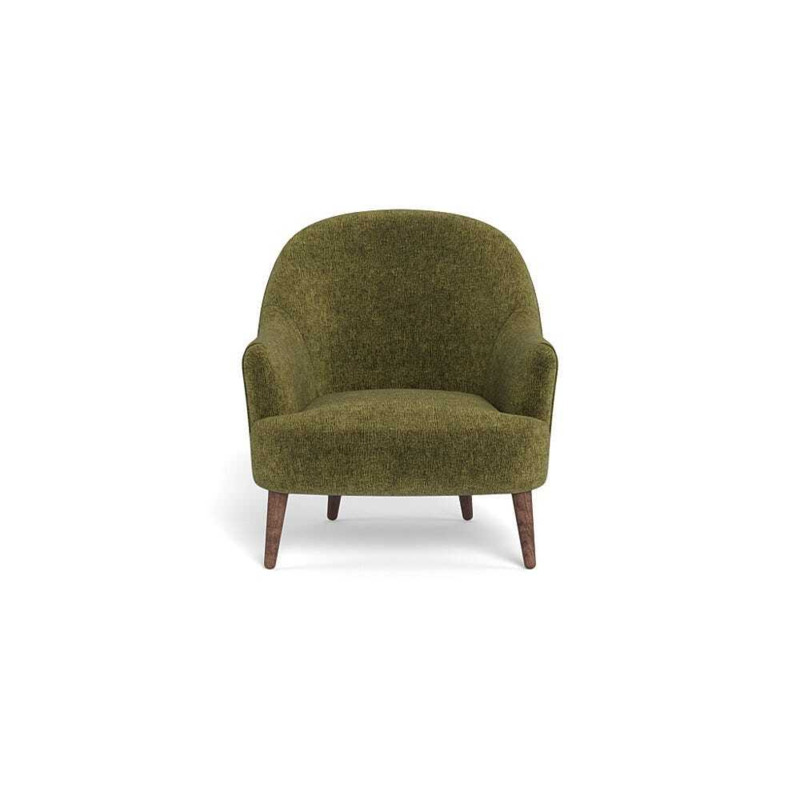 Heal's Elgin Chair Boucle Velvet Wilder Stained Feet by Heal's ...