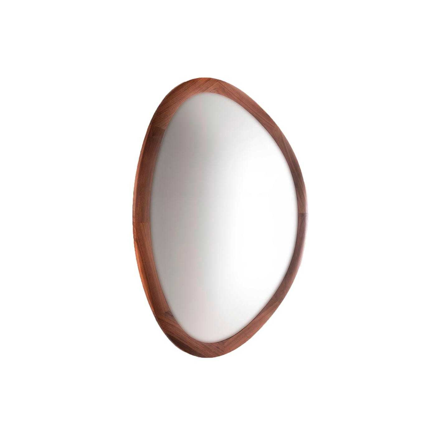 Porada Giolo Wall Mirror Walnut Large by Heal's | ufurnish.com