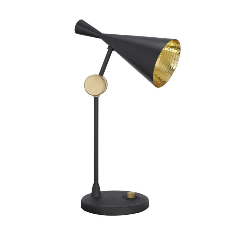 Tom Dixon Beat Table Lamp Black by Heal's | ufurnish.com