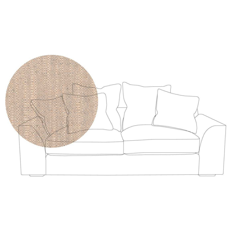 Heal's Cumulus 4 Seater Sofa In Broad Weave Pebble With by Heal's ...