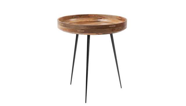 Mater Bowl Table Medium Natural Mango Wood by Heal's | ufurnish.com