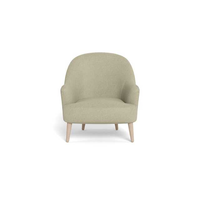 Heal's Elgin Chair Cotton Grain Natural Feet by Heal's | ufurnish.com
