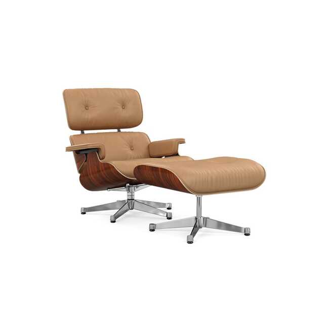 Vitra Eames Lounge Chair & Ottoman Santos Palisander Clas. L60 01 ...