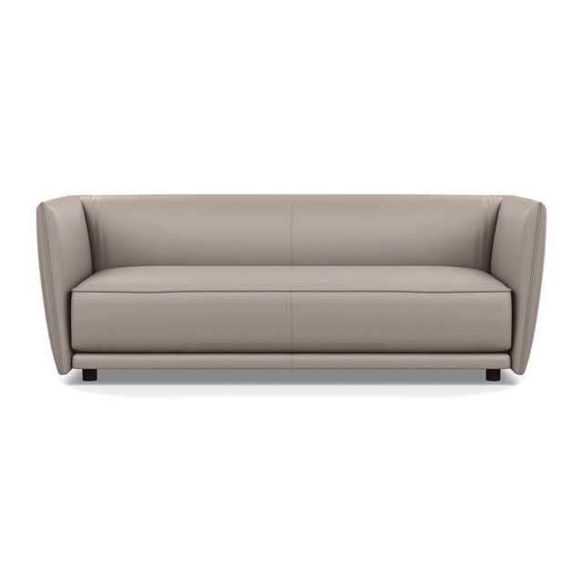Heal's Valley 3 Seater Sofa Grain Light Grey Walnut Stain Feet by Heal ...