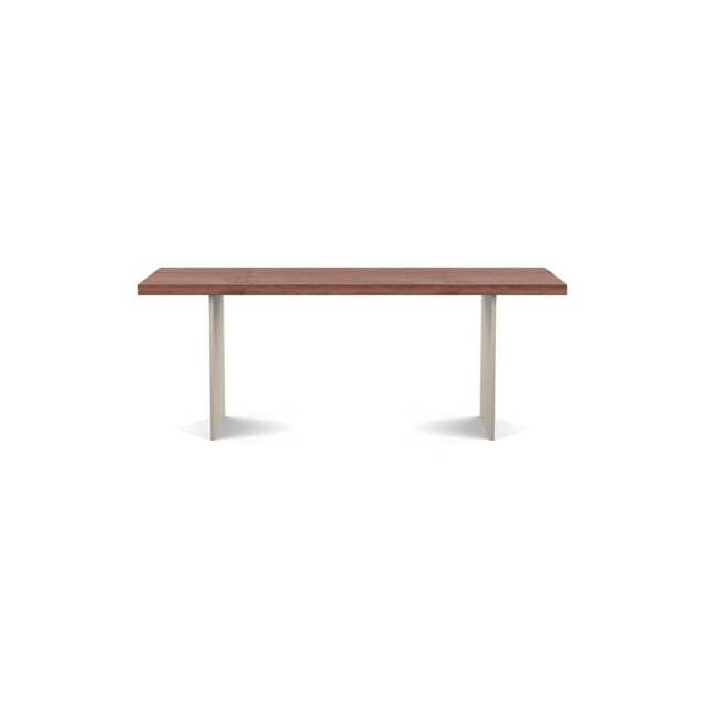 Heal's Berlin Dining Table 200x90cm Walnut Straight Edge Not Filled ...