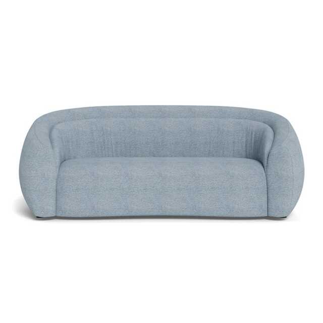 Heal's Flora 3 Seater Sofa Loop Boucle Sky by Heal's | ufurnish.com