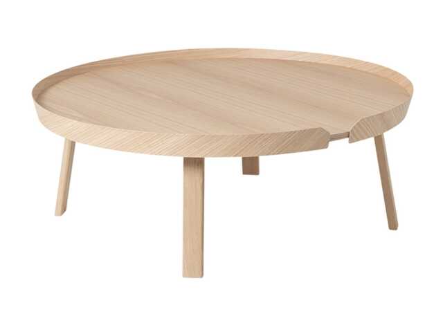 Muuto Around Coffee Table Extra Large Oak by Heal's | ufurnish.com