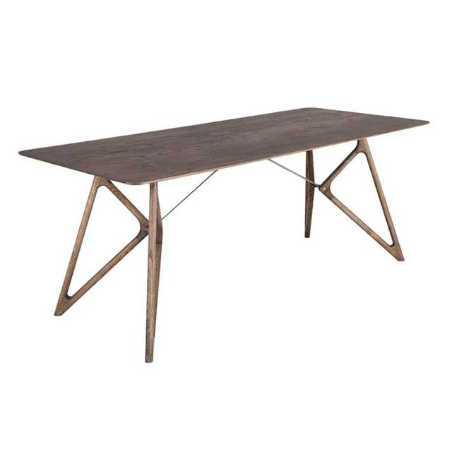 Gazzda Tink Dining Table Smoked Oiled Oak 220cm by Heal's | uFurnish.com