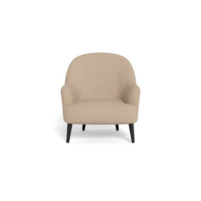 Heal's Elgin Chair Capelo Linen-Cotton Bamboo Black Feet by Heal's ...