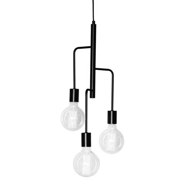 Heal's Junction Chandelier Black by Heal's | ufurnish.com