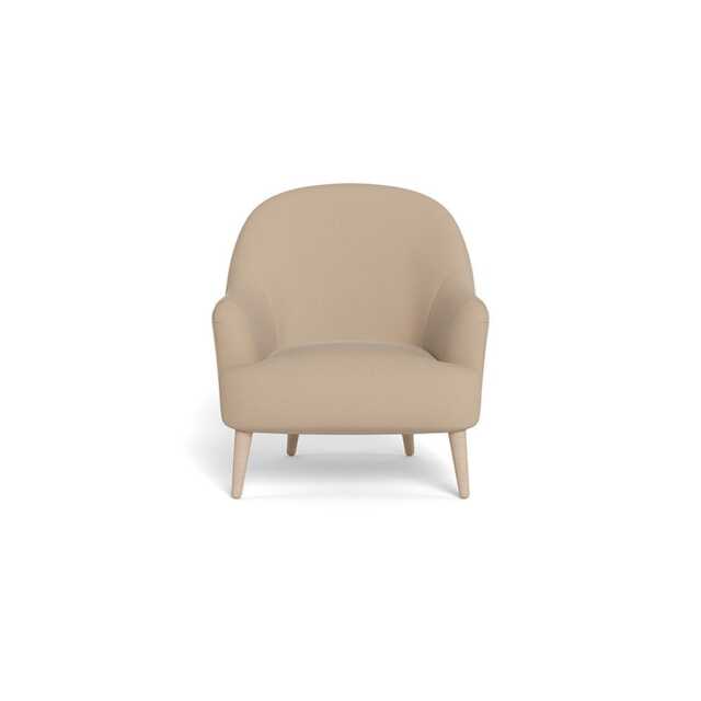 Heal's Elgin Chair Capelo Linen-Cotton Bamboo Stained Feet by Heal's ...