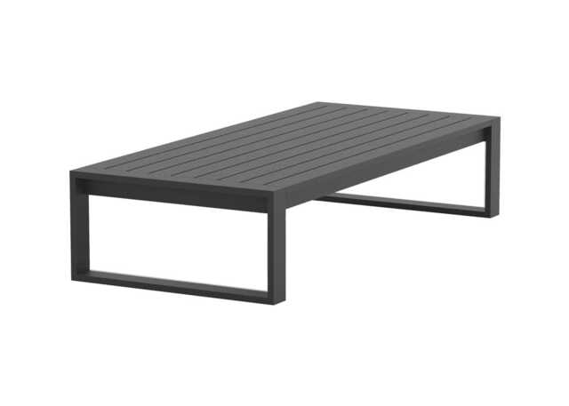 Case Eos Outdoor Coffee Table Black by Heal's | ufurnish.com