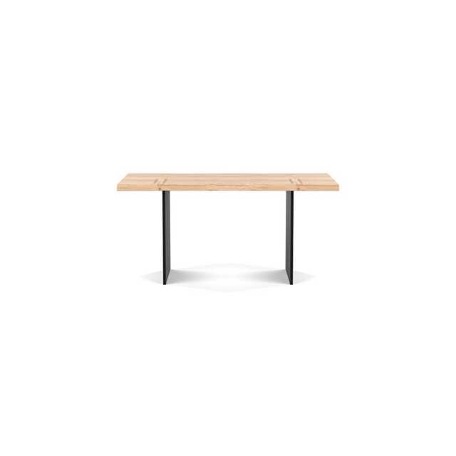 Heal's Berlin Dining Table 160x90cm White Oak Natural Edge Not Filled ...