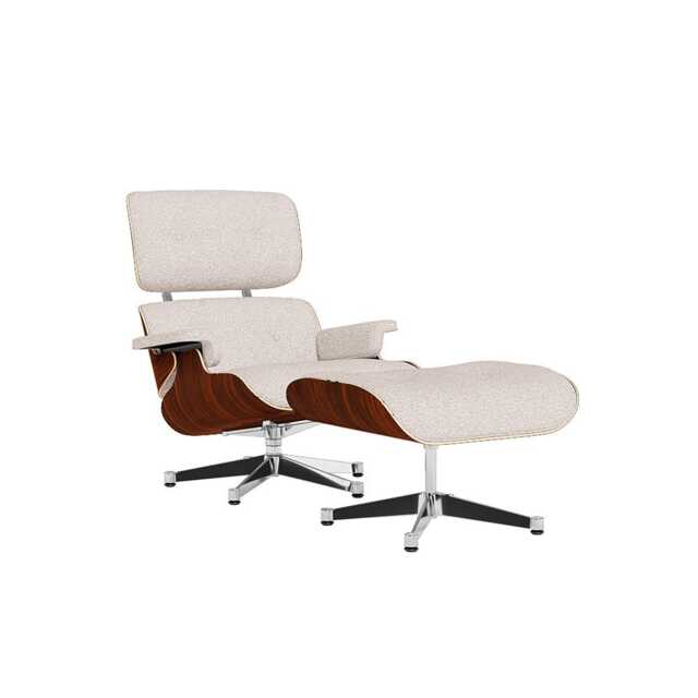 Vitra Eames Lounge Chair & Ottoman Santos Palisander Clas. Nubia 01 ...
