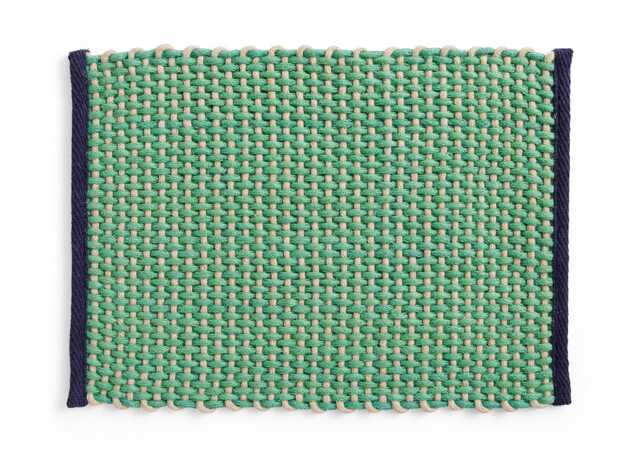HAY Door Mat Light Green 70 x 50cm by Heal's | ufurnish.com