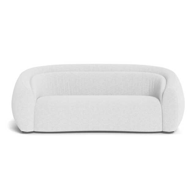 Heal's Flora 3 Seater Sofa Loop Boucle Polar by Heal's | ufurnish.com