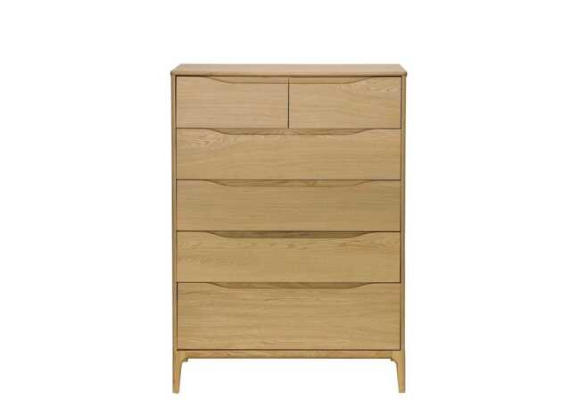 Ercol Rimini 6-Drawer Chest Wide by Heal's | ufurnish.com