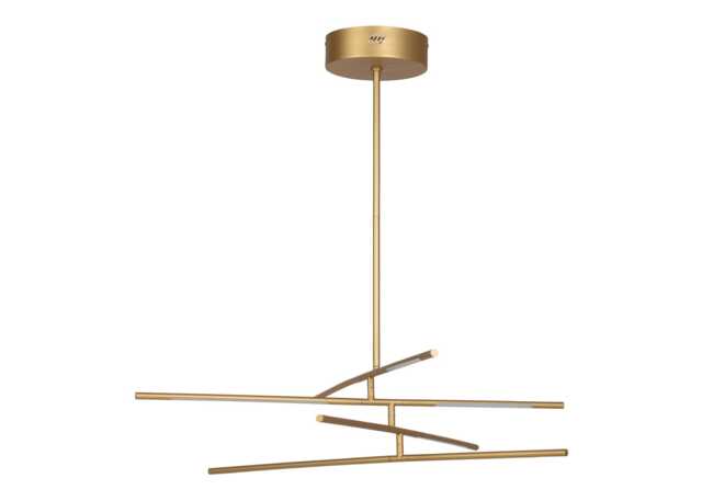Heal's Saber LED Multi Arm Chandelier Gold by Heal's | uFurnish.com