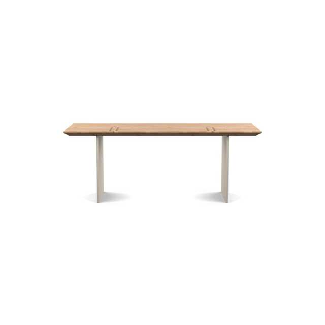 Heal's Berlin Dining Table 200x90cm Blonde Oak Chamfered Edge Filled ...