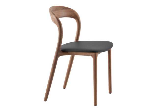 Artisan Neva Light Chair in Walnut and Zenith 9024 by Heal's | ufurnish.com